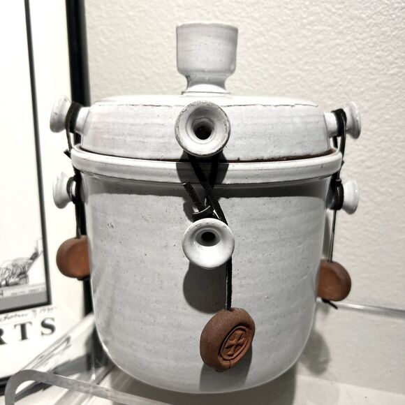 Ben Bieri | Accents | Signed Ben Bieri Northwest Studio Pottery Lidded ...